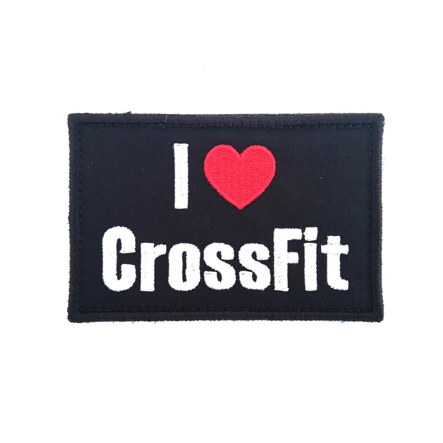 Patch "I Love Crossfit" – Trincheira Militar